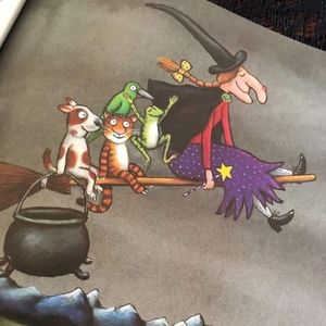 Other | Room On The Broom Halloween Book | Poshmark